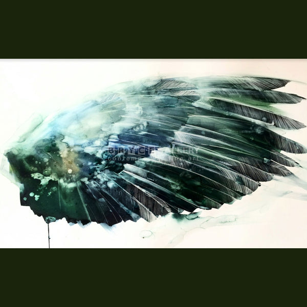 Green Wing – Min Kim Fine Art